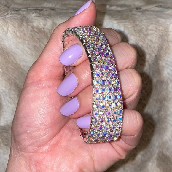 Christina | Jewelry | Nwt Rhinestone Tennis Bracelet For Wedding Church ...